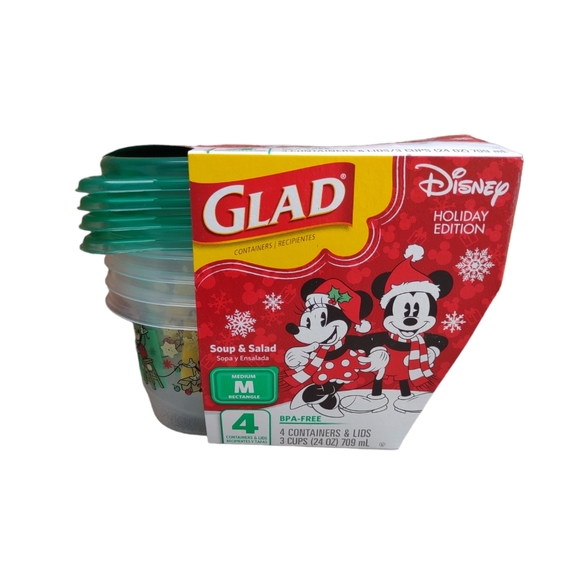 Kitchen | Disney Mickey Mouse Plastic Reusable Limited Edition Glade ...